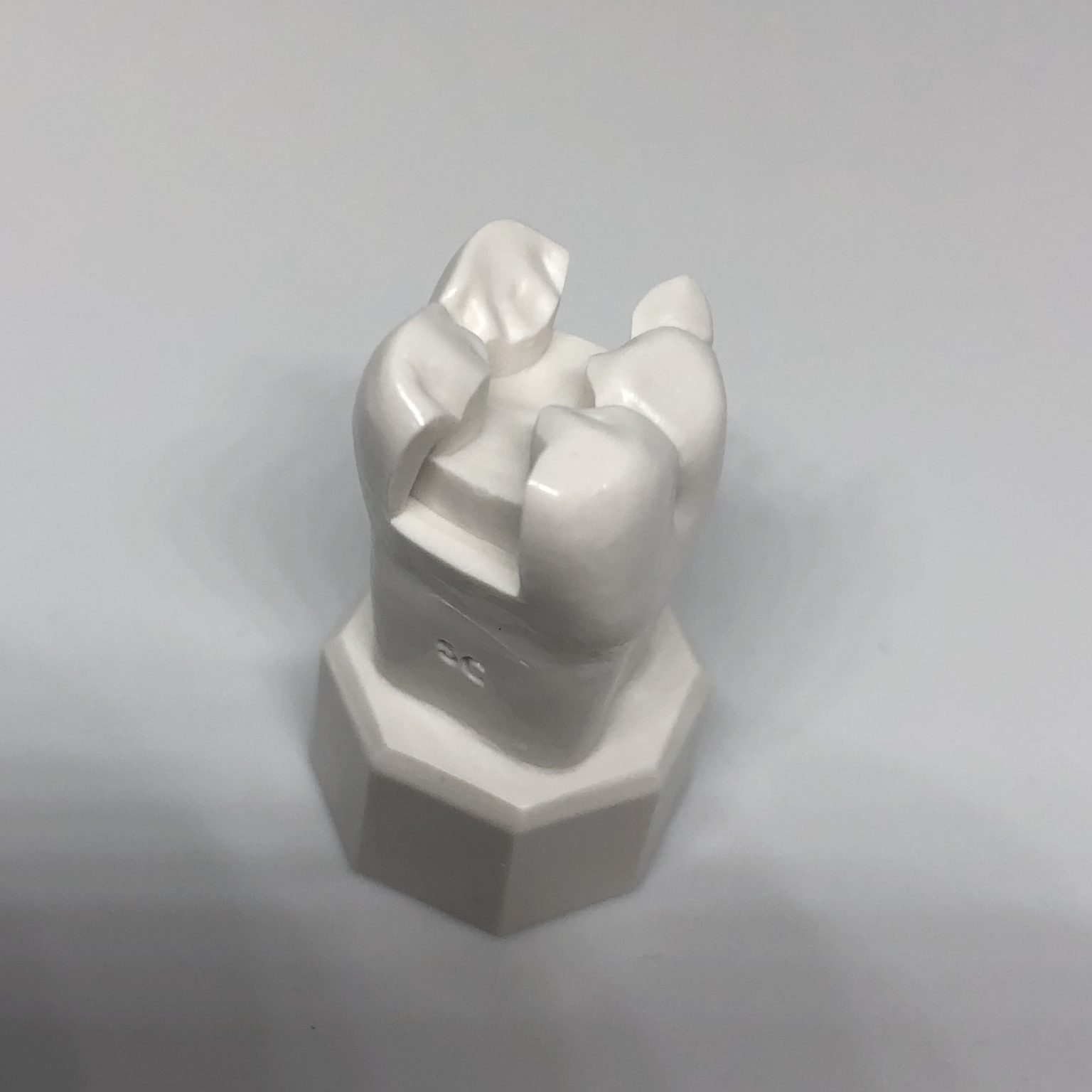 Sample prep of 7/8 crown on upper first molar – The Doctor Tools